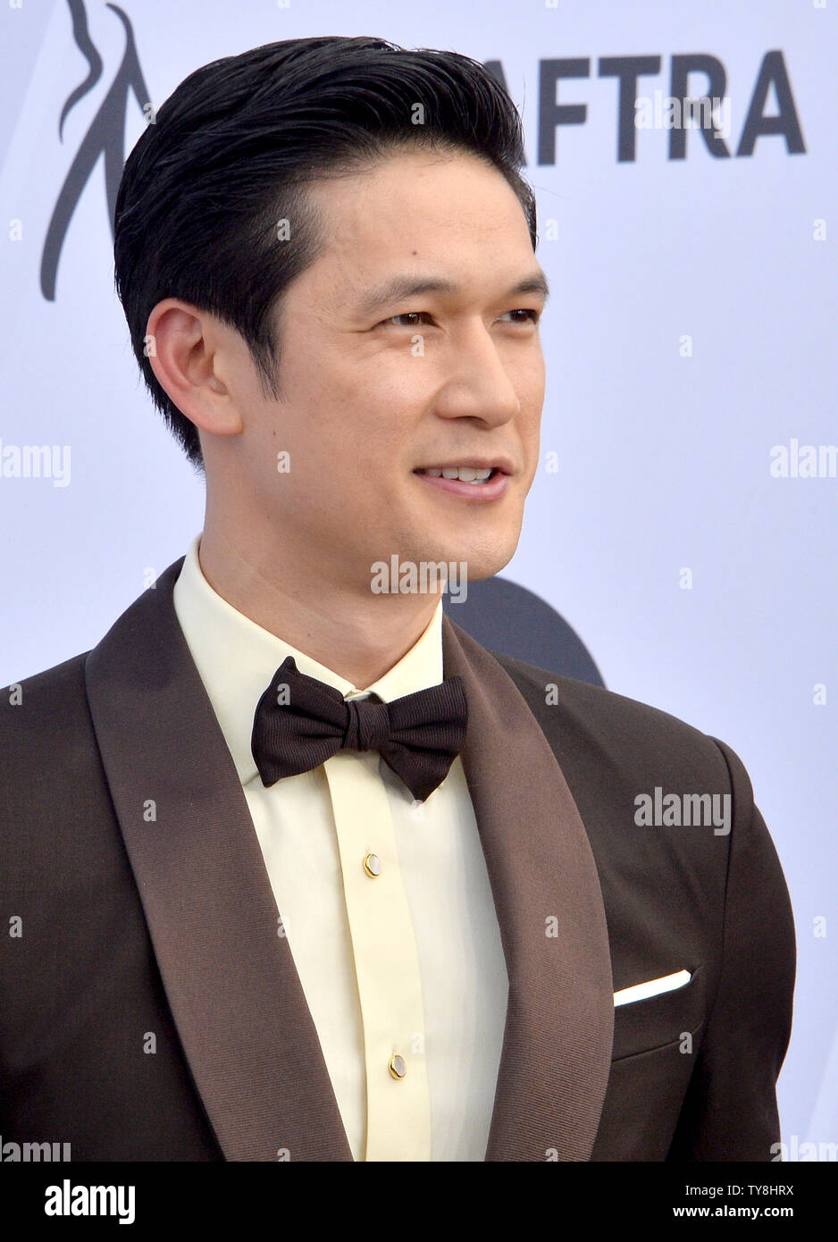 Harry Shum Jr. arrives for the the 25th annual SAG Awards held at the ...