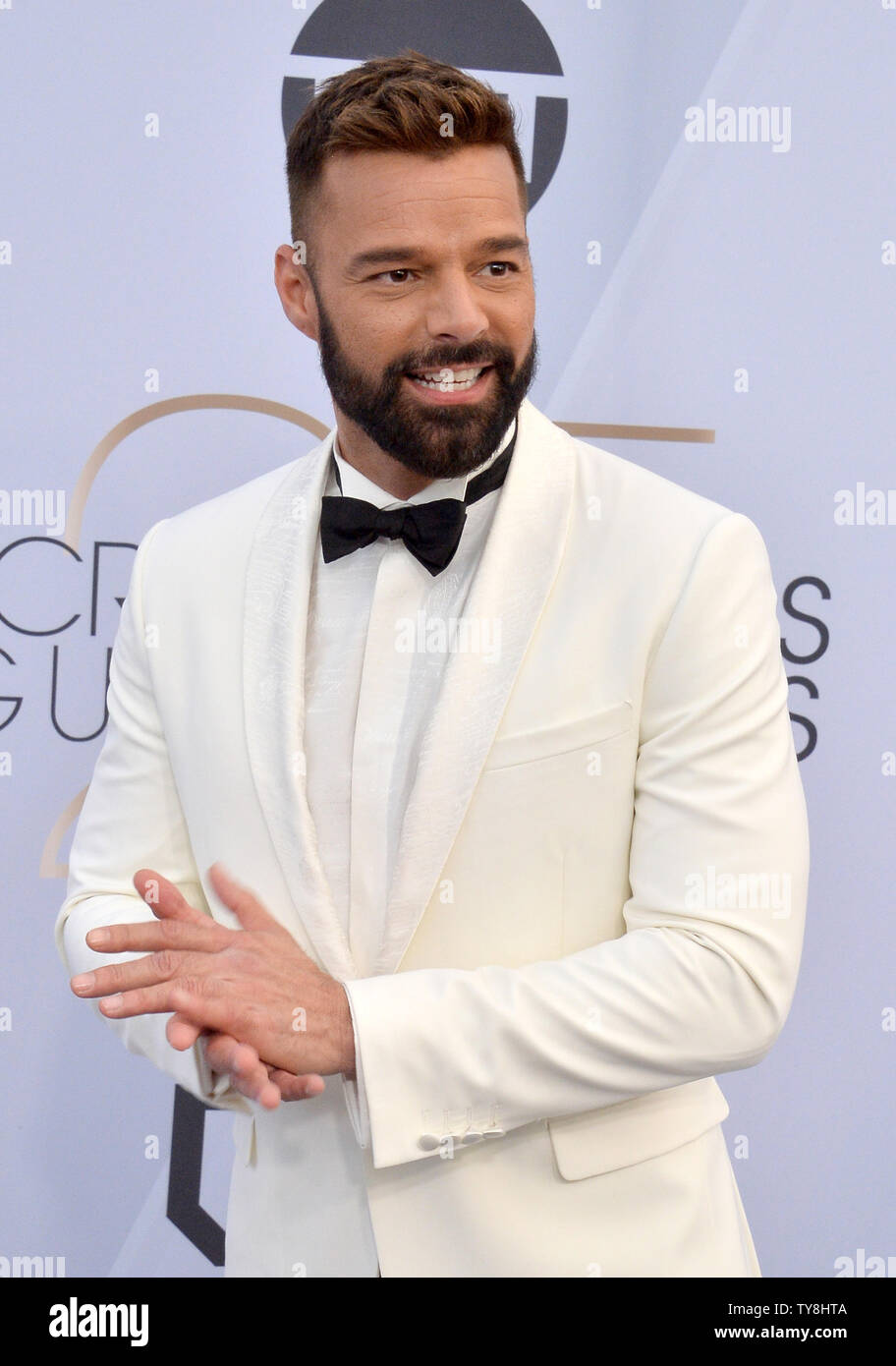 Ricky Martin arrives for the the 25th annual SAG Awards held at the ...
