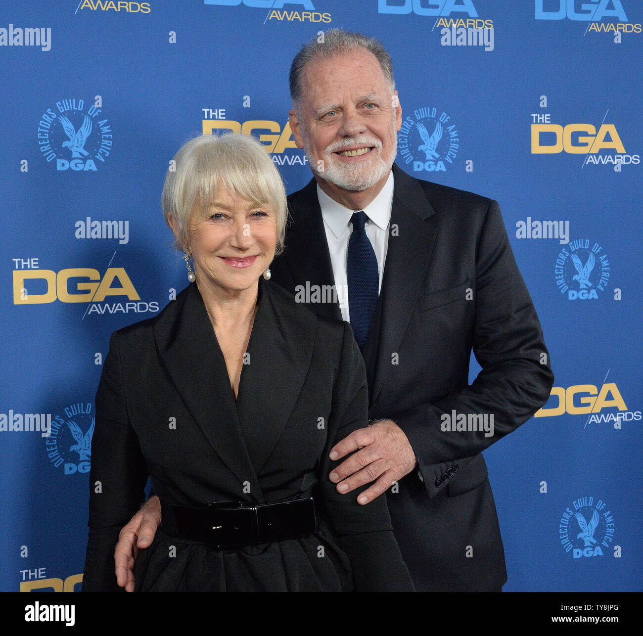 Actress Helen Mirren and director Taylor Hackford attend the 71st ...