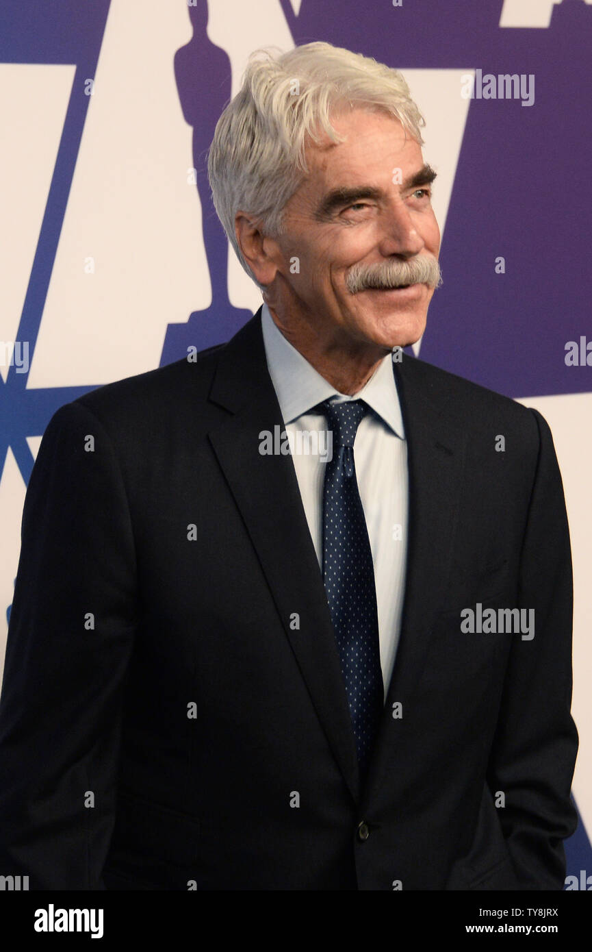 Sam Elliot attends the 91st annual Academy Awards Oscar nominees ...