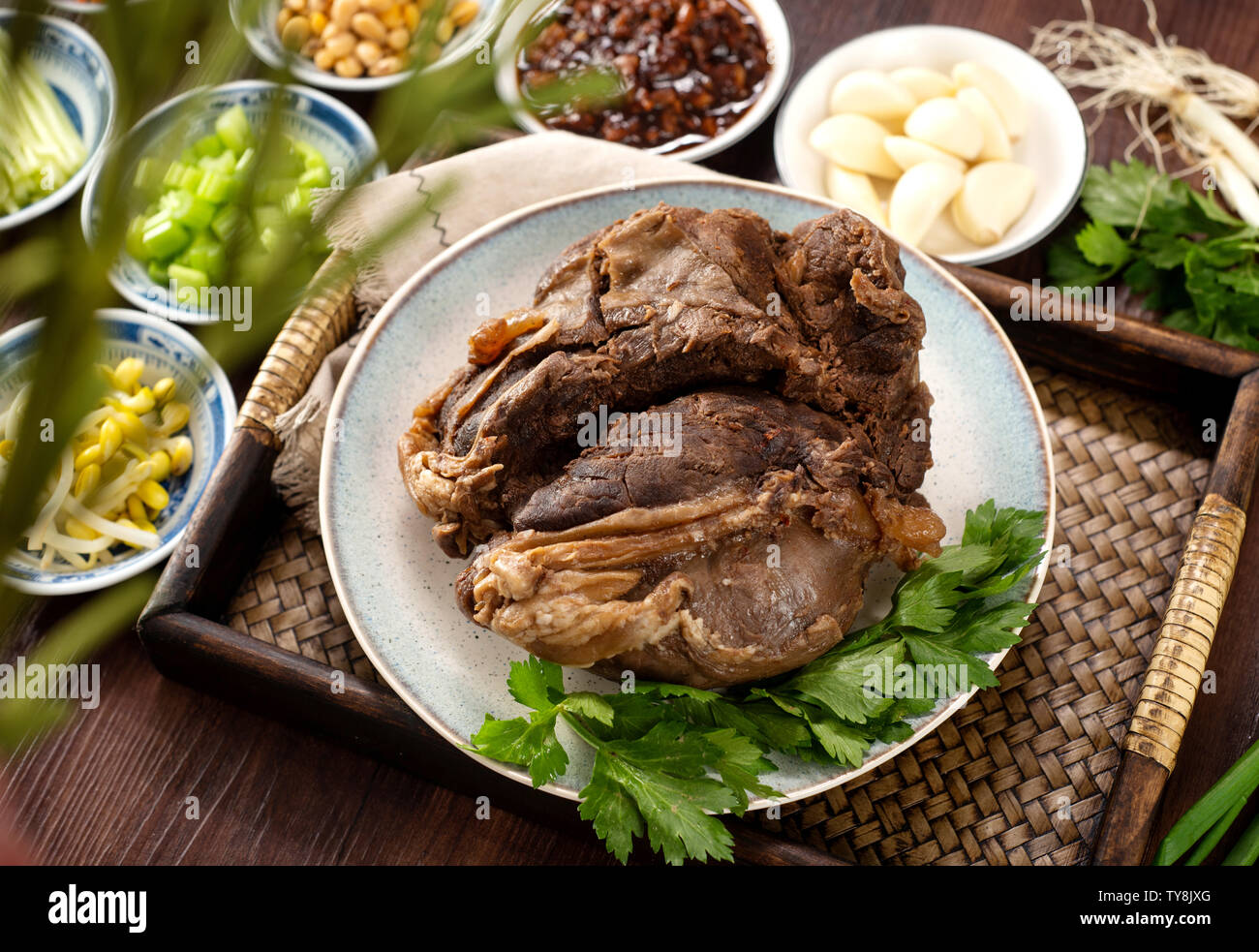 Beef brine, spiced beef Stock Photo - Alamy