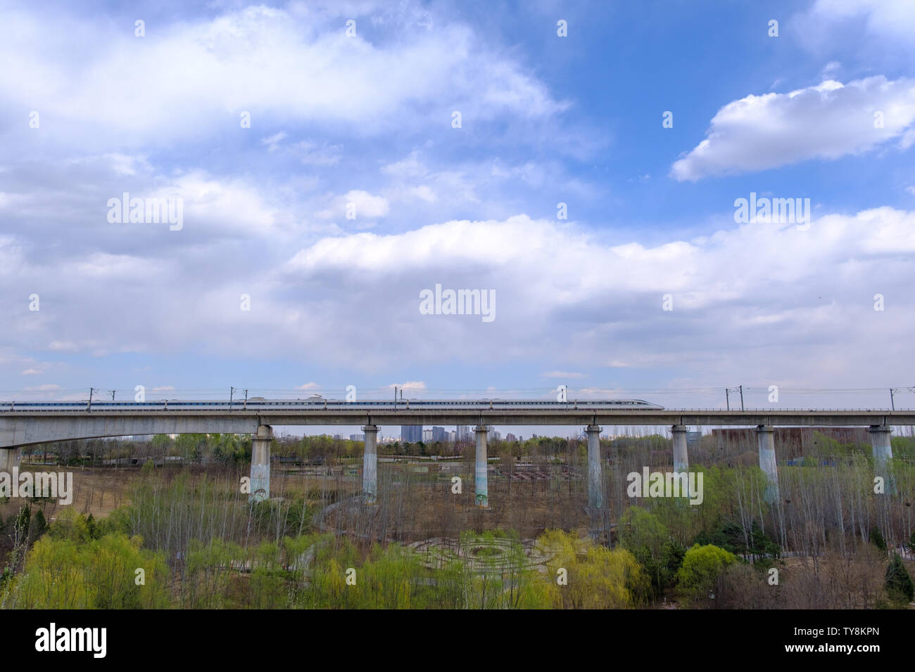 The Harmony train in Beijing Stock Photo - Alamy