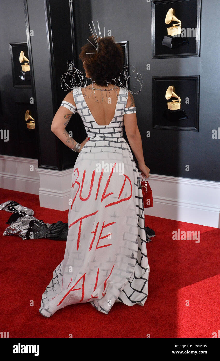 Joy Villa arrives for the 61st annual Grammy Awards held at Staples ...