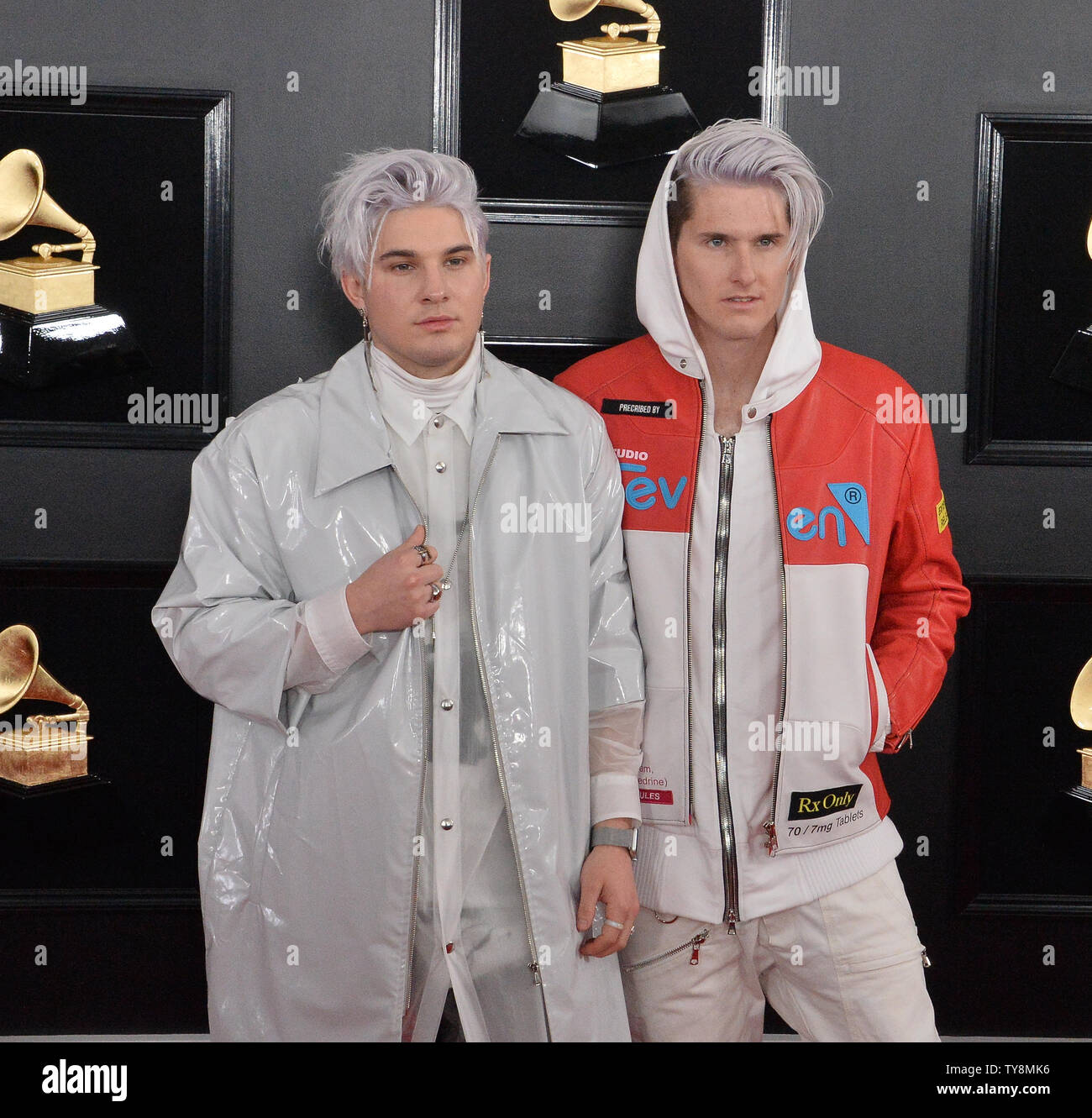 Kyle Trewartha and Michael Trewartha arrive for the 61st annual Grammy ...