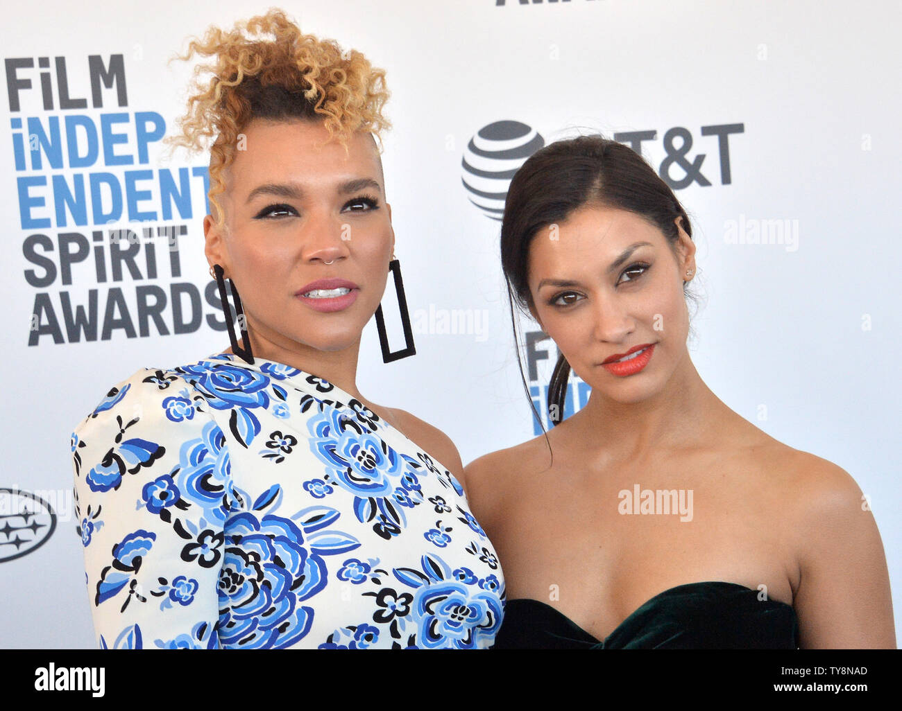 Emmy Raver-Lampman (L) and Janina Gavankar attend the 34th annual Film ...