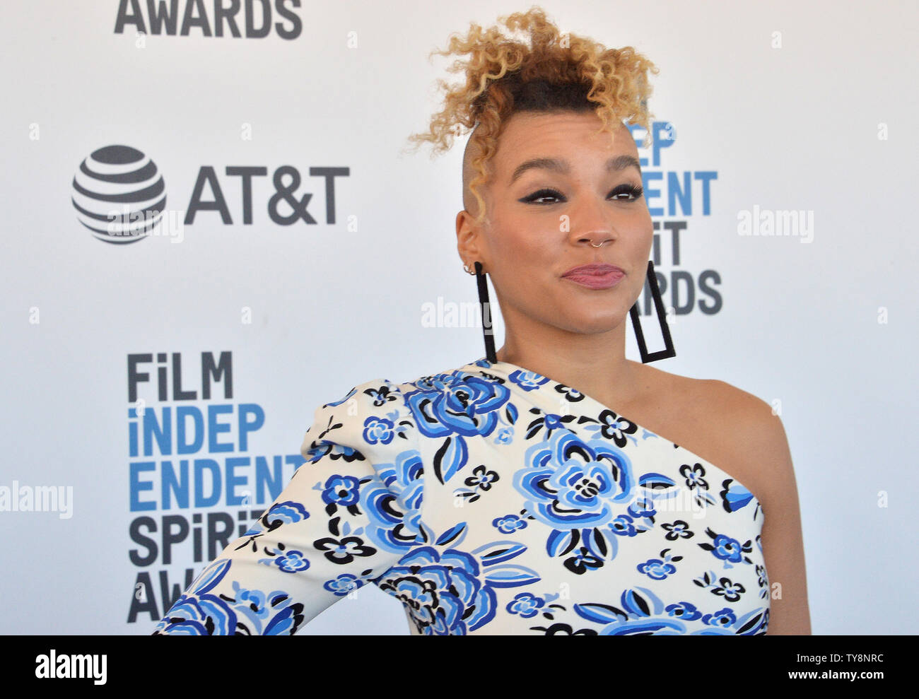Emmy Raver-Lampman attends the 34th annual Film Independent Spirit ...