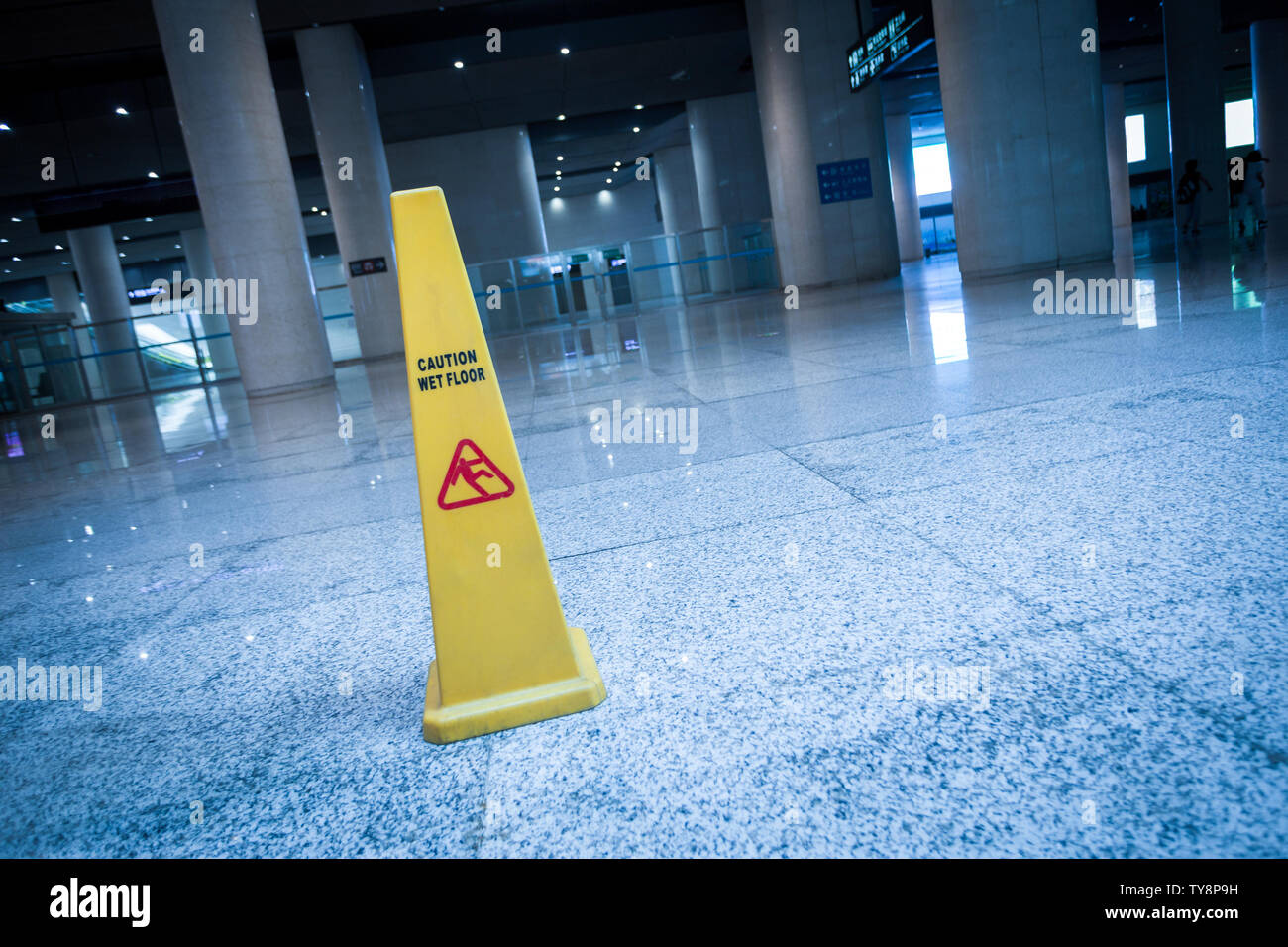 Slippery bathroom floor hi-res stock photography and images - Alamy