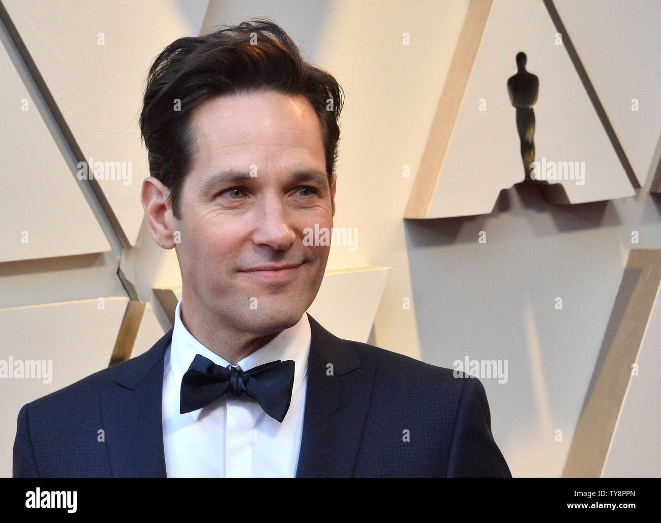 Paul Rudd arrives on the red carpet for the 91st annual Academy Awards ...