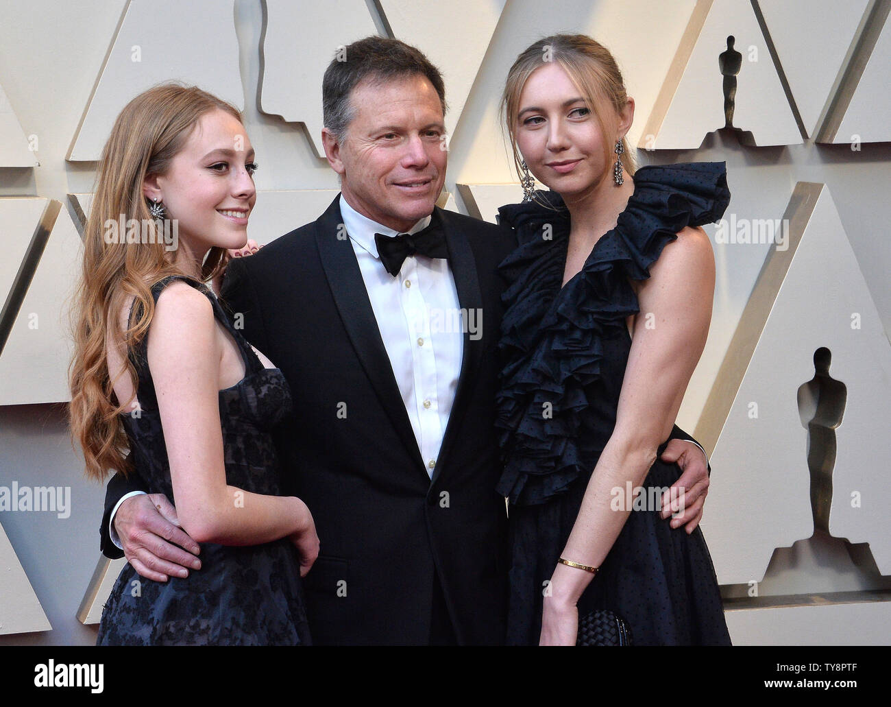 Bill Gerber and guests arrive on the red carpet for the 91st annual ...