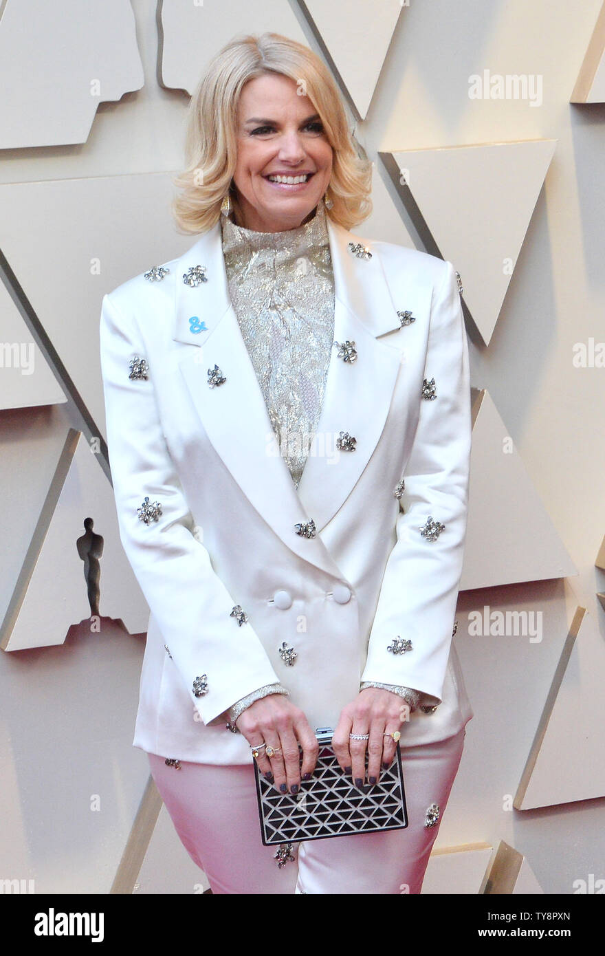 Sarah Kate Ellis arrives on the red carpet for the 91st annual Academy ...