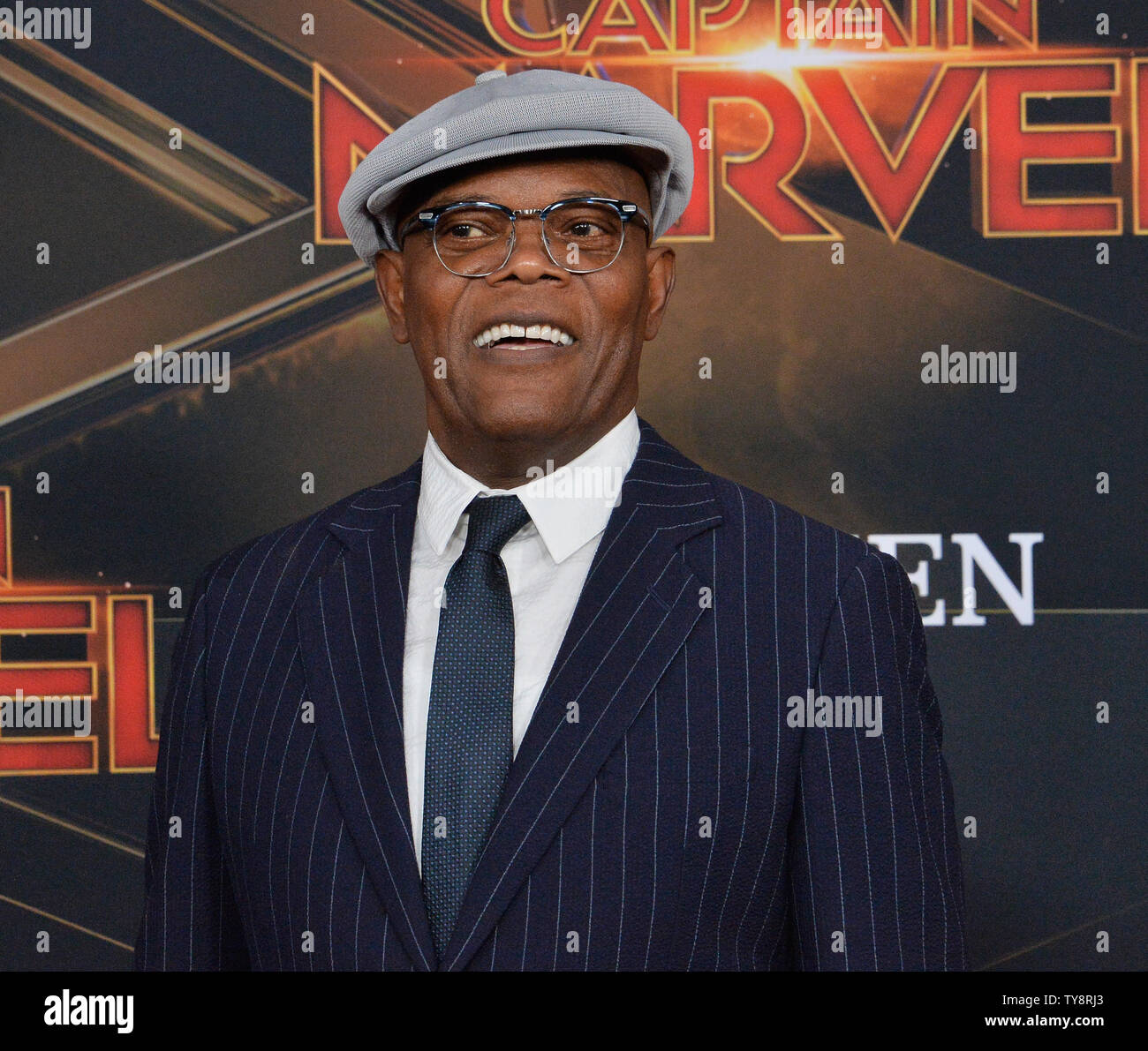 Cast member Samuel L. Jackson attends the premiere of the sci-fi motion ...