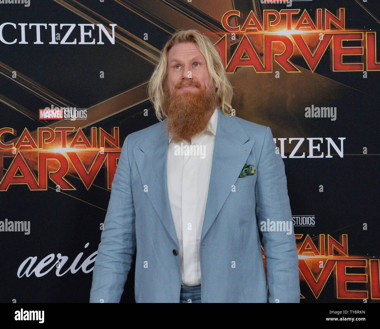 Cast member Rune Temte attends the premiere of the sci-fi motion ...