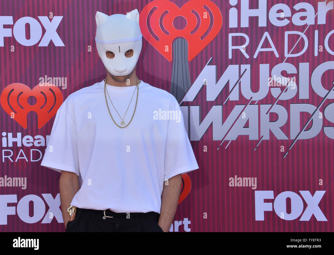 Cro arrives for the sixth annual iHeartRadio Music Awards at the ...