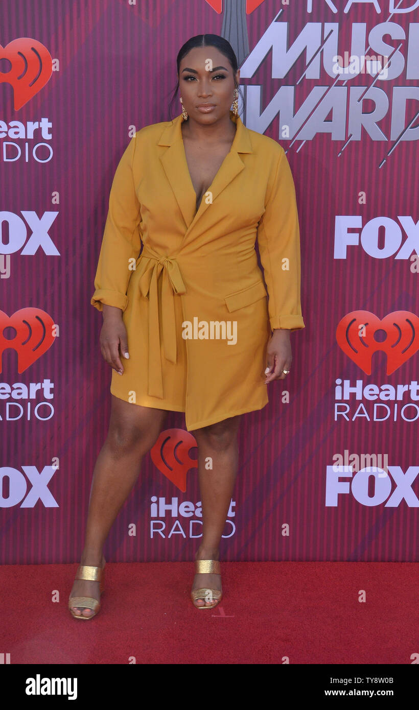 Iris arrives for the sixth annual iHeartRadio Music Awards at the ...