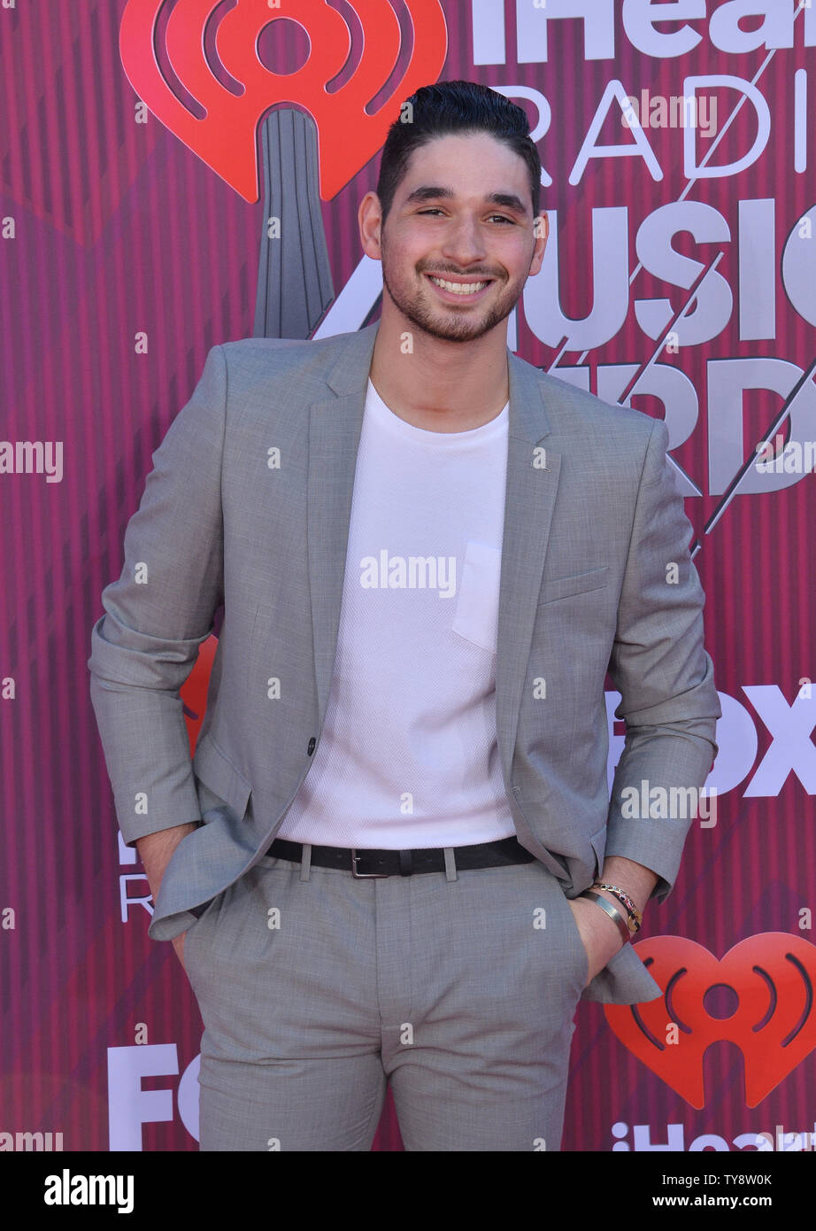 Alan Bersten arrives for the sixth annual iHeartRadio Music Awards at ...