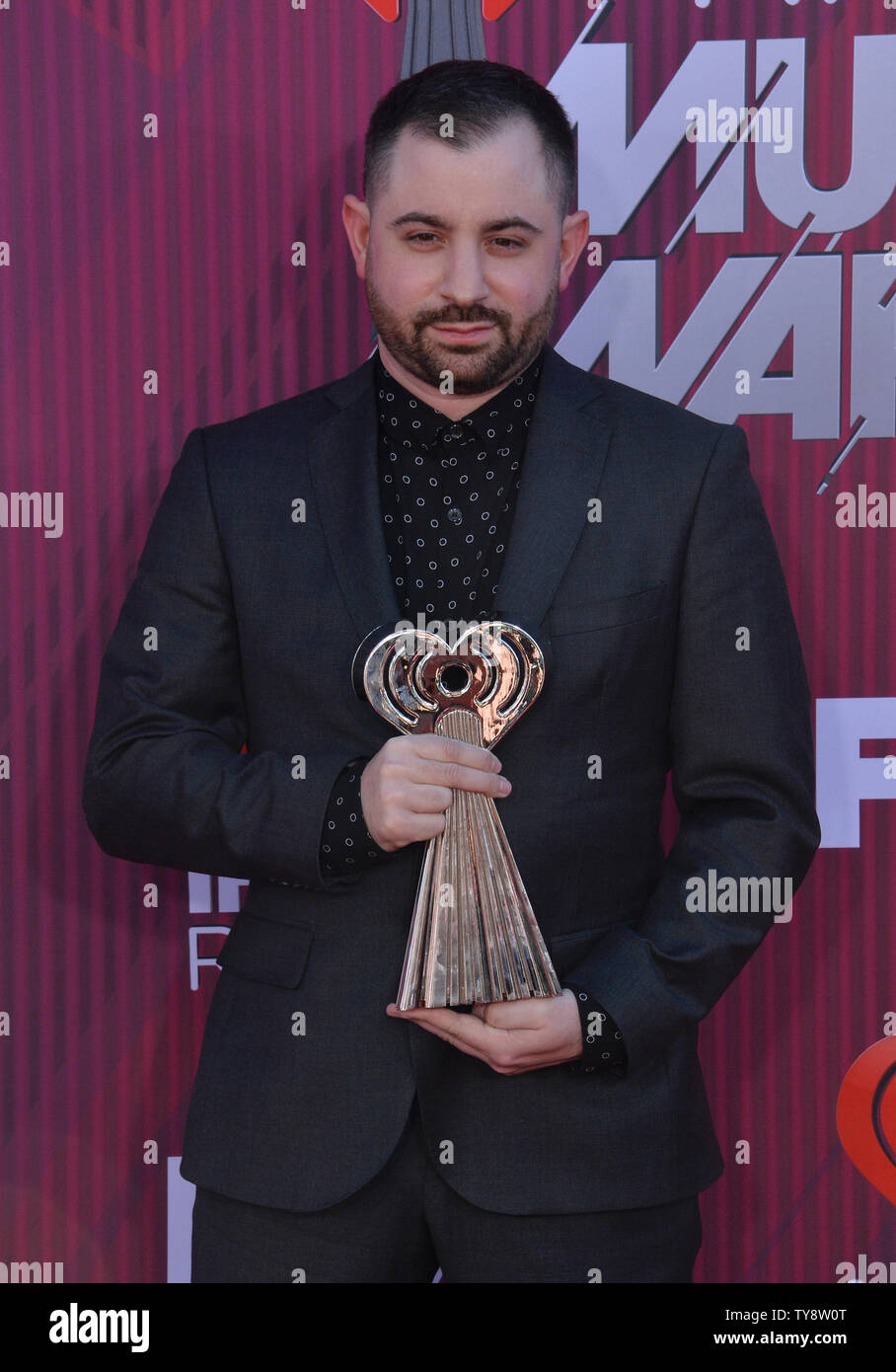 Louis Bell arrives for the sixth annual iHeartRadio Music Awards at the ...