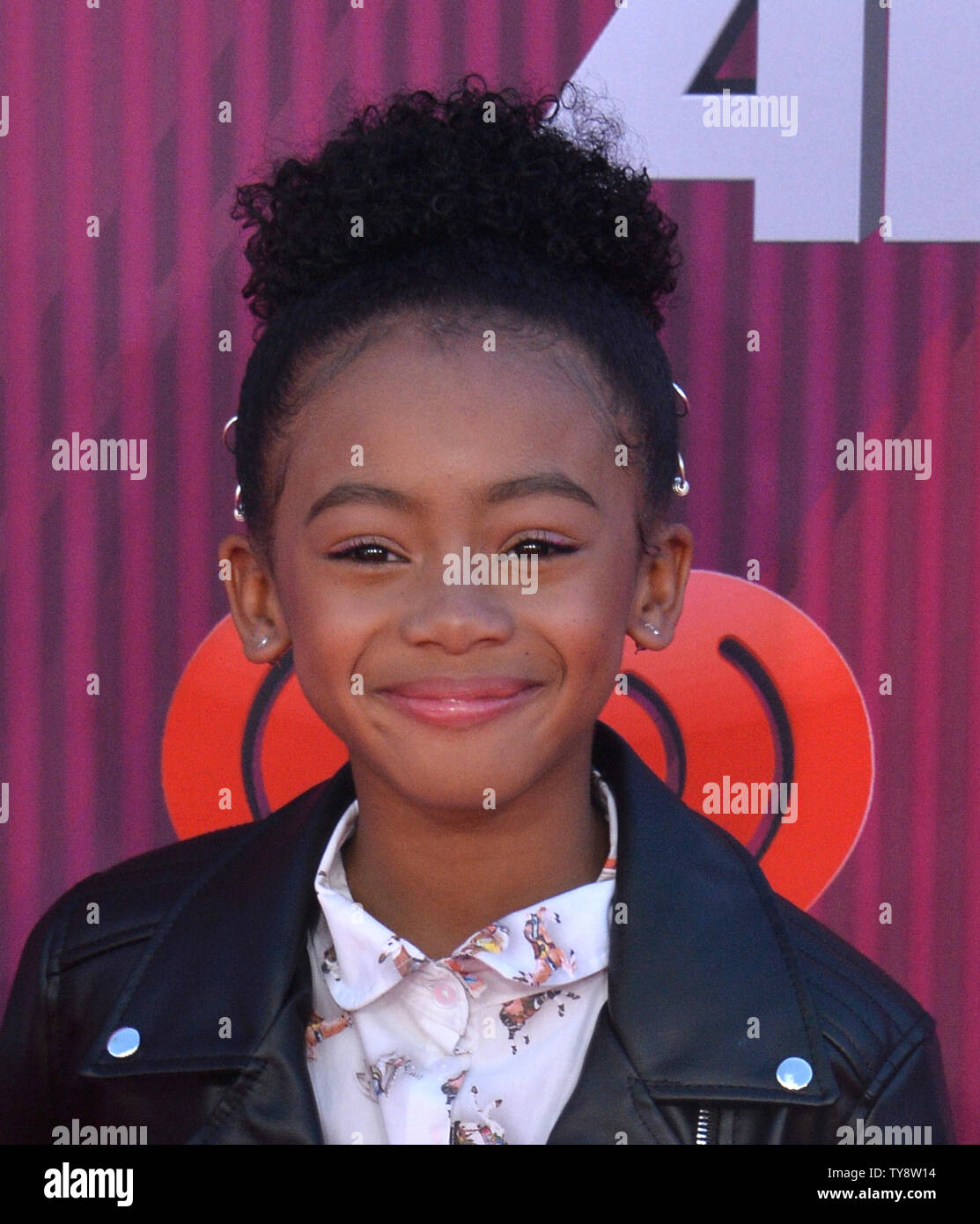 Faithe C. Herman arrives for the sixth annual iHeartRadio Music Awards ...