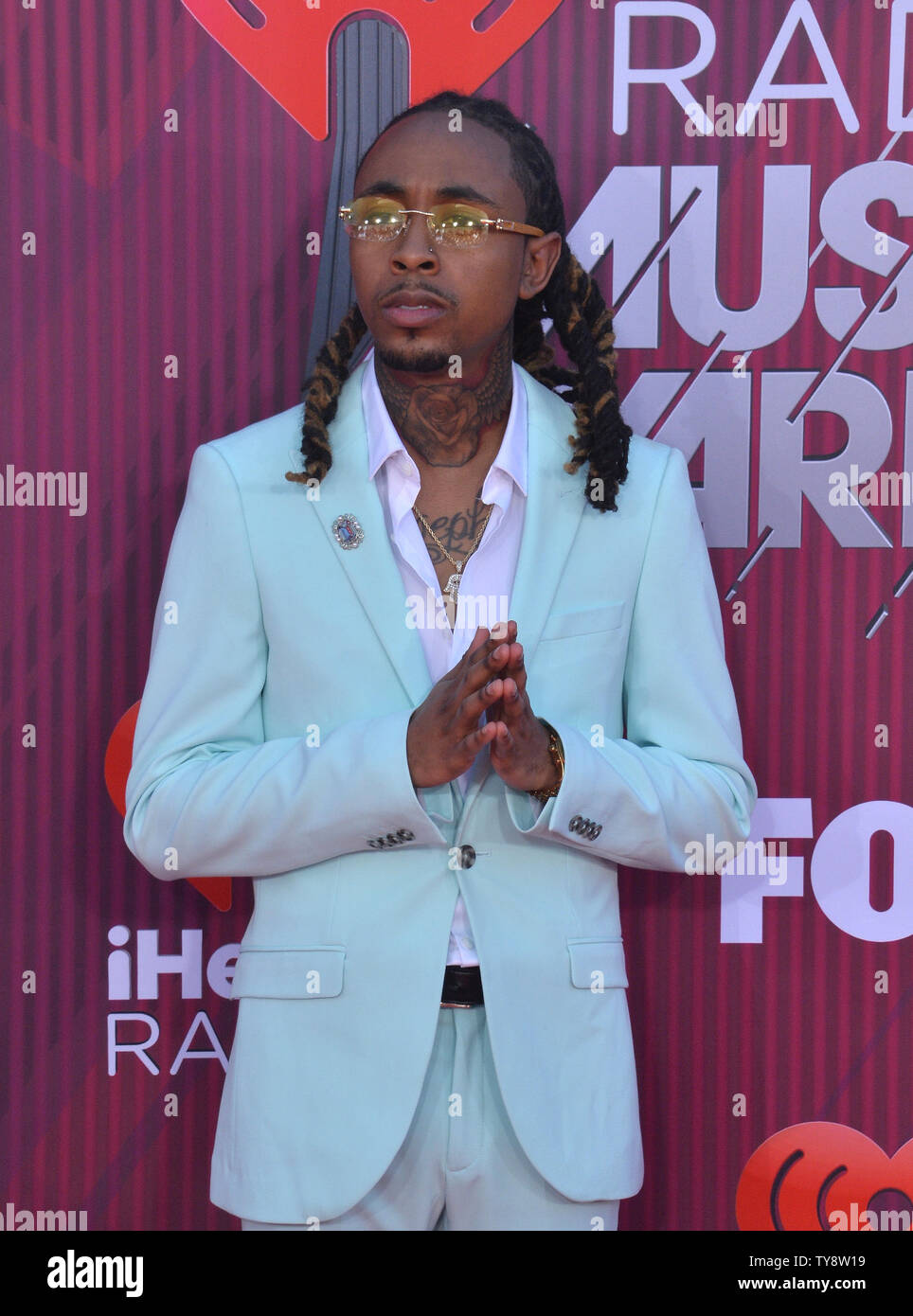 TK Kravitz arrives for the sixth annual iHeartRadio Music Awards at the ...