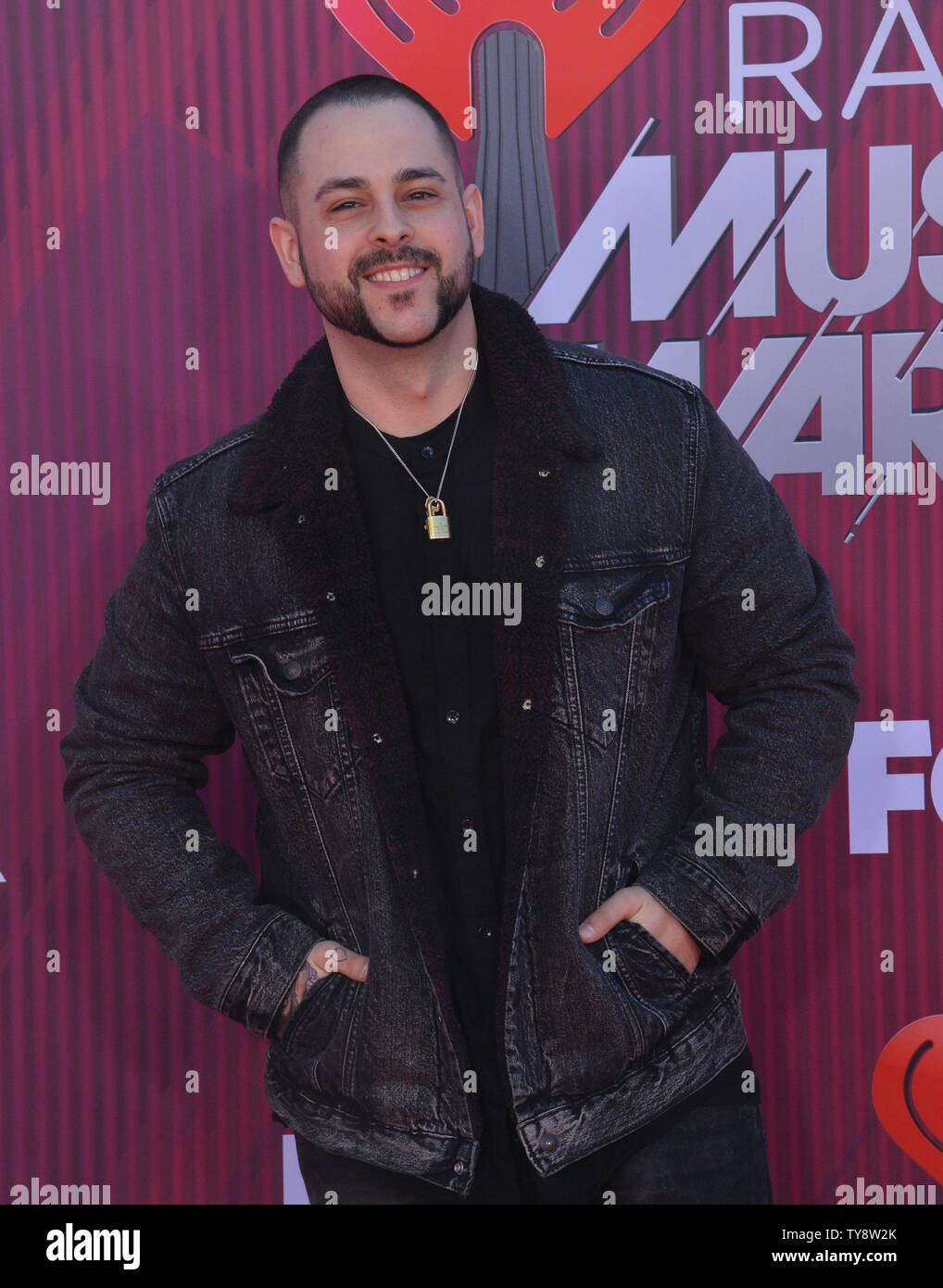 Zack Caspary arrives for the sixth annual iHeartRadio Music Awards at ...
