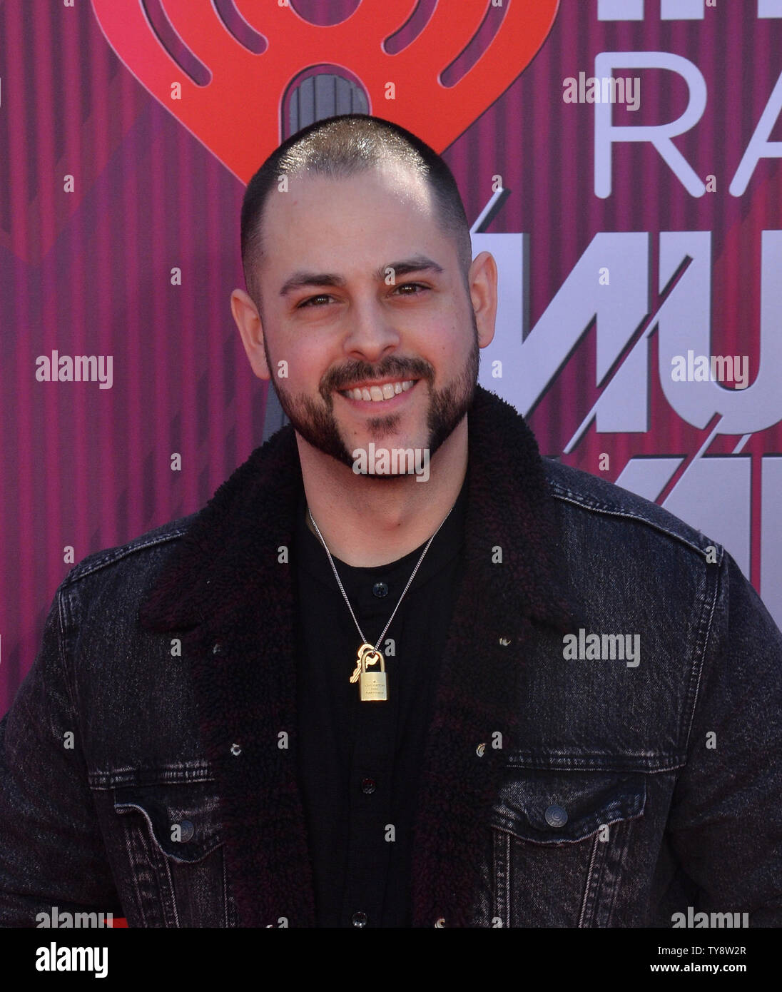 Zack Caspary arrives for the sixth annual iHeartRadio Music Awards at ...