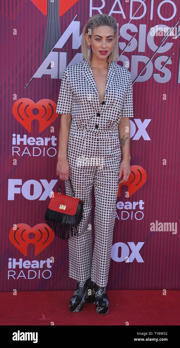 Pixie Levinson arrives for the sixth annual iHeartRadio Music Awards at ...