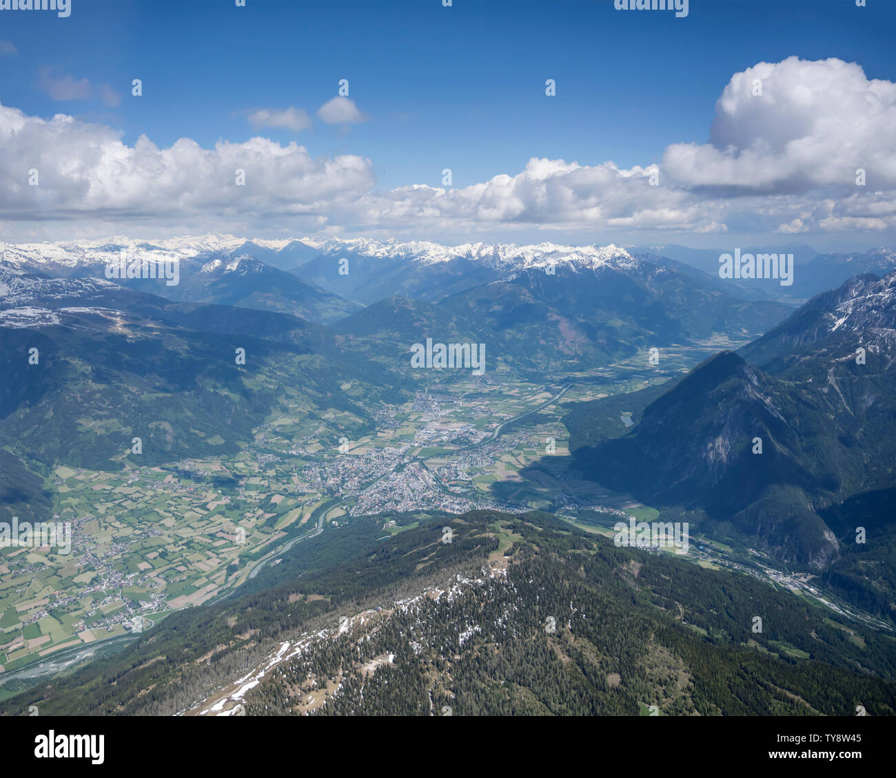 Lienz austria aerial hi-res stock photography and images - Alamy