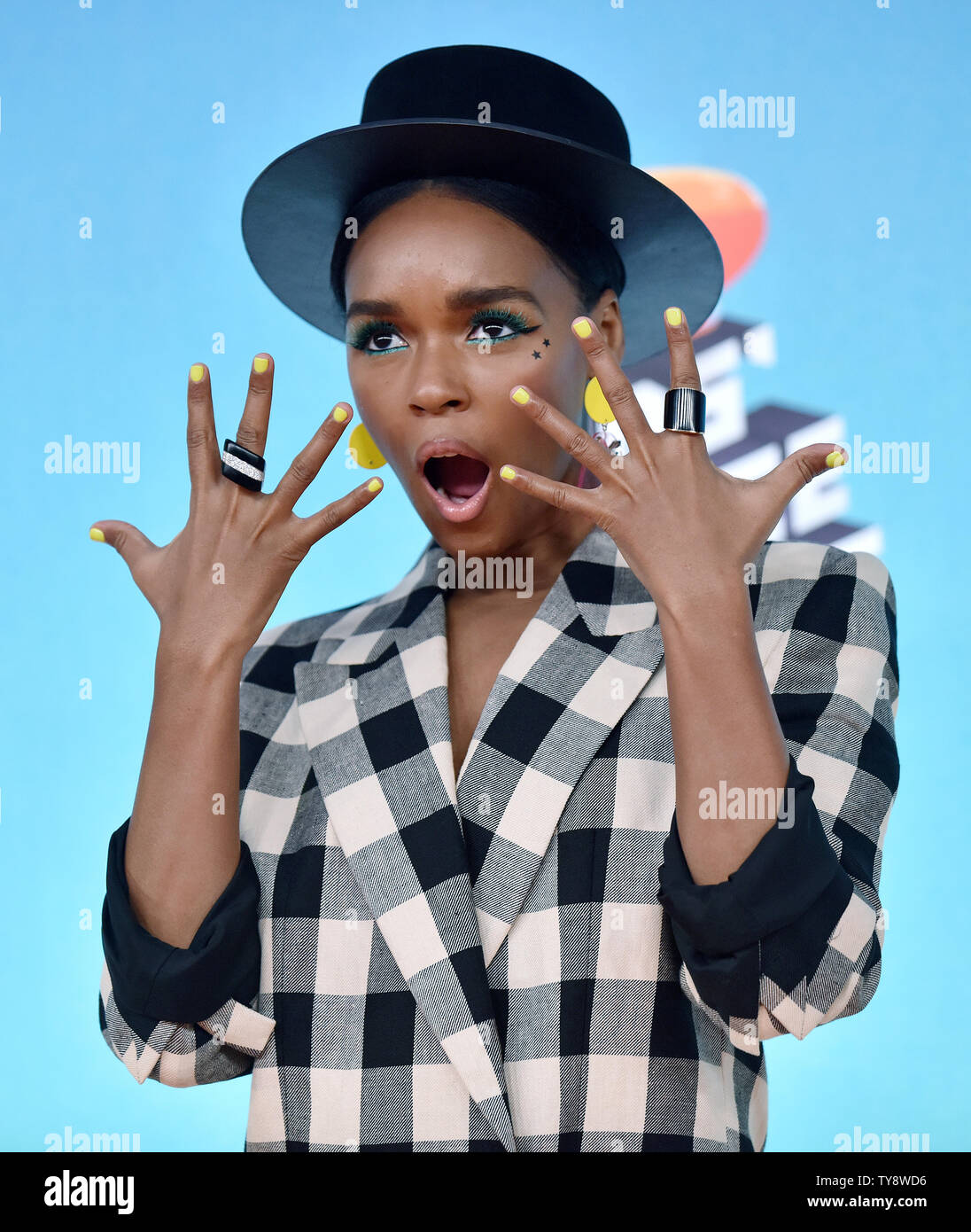 Janelle Monae attends Nickelodeon's Kids' Choice Awards 2019 at USC's ...