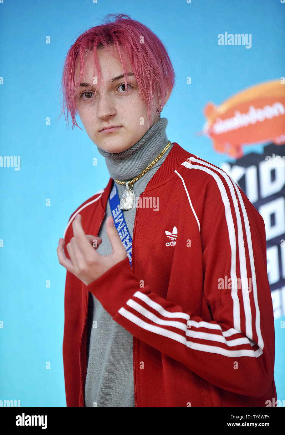 The Backpack Kid attends Nickelodeon's Kids' Choice Awards 2019 at USC ...