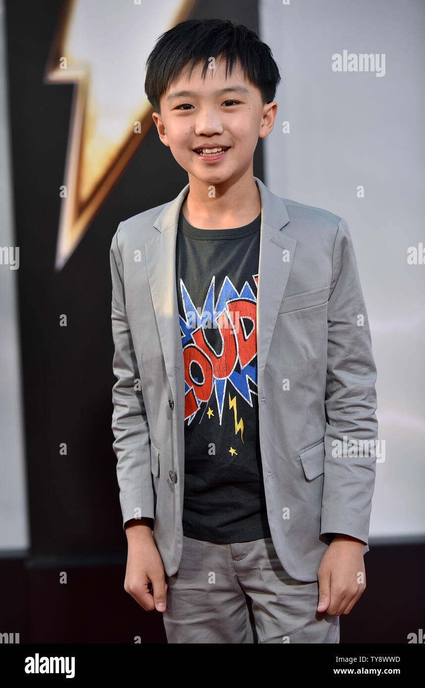 Ian Chen attends the world premiere of 'Shazam!' at the TCL Chinese ...
