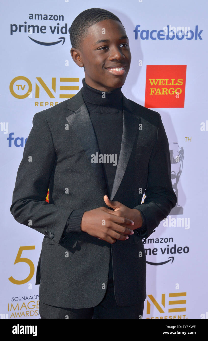 Alex R. Hibbert arrives for the 50th annual NAACP Image Awards at the ...
