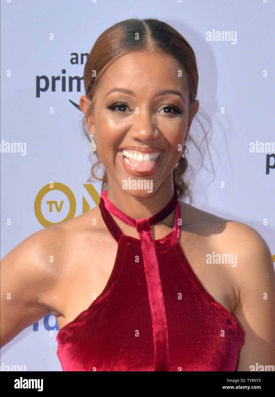 Chrystee Pharris arrives for the 50th annual NAACP Image Awards at the ...