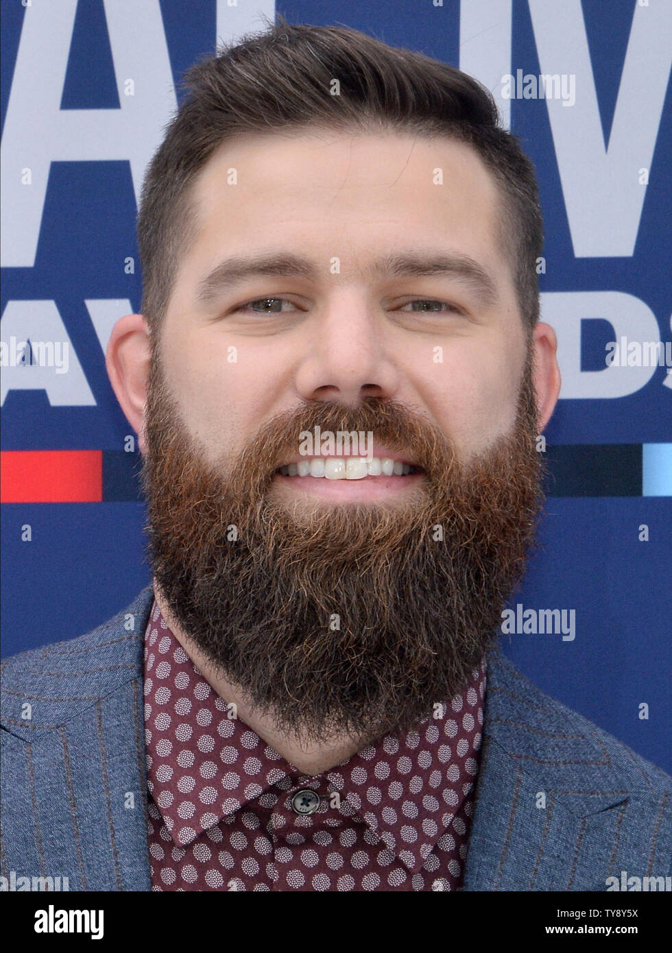 Jordan Davis attends the 54th annual Academy of Country Music Awards ...