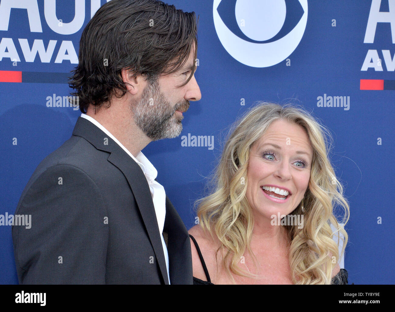 Jim McPhail and Deana Carter attend the 54th annual Academy of Country ...