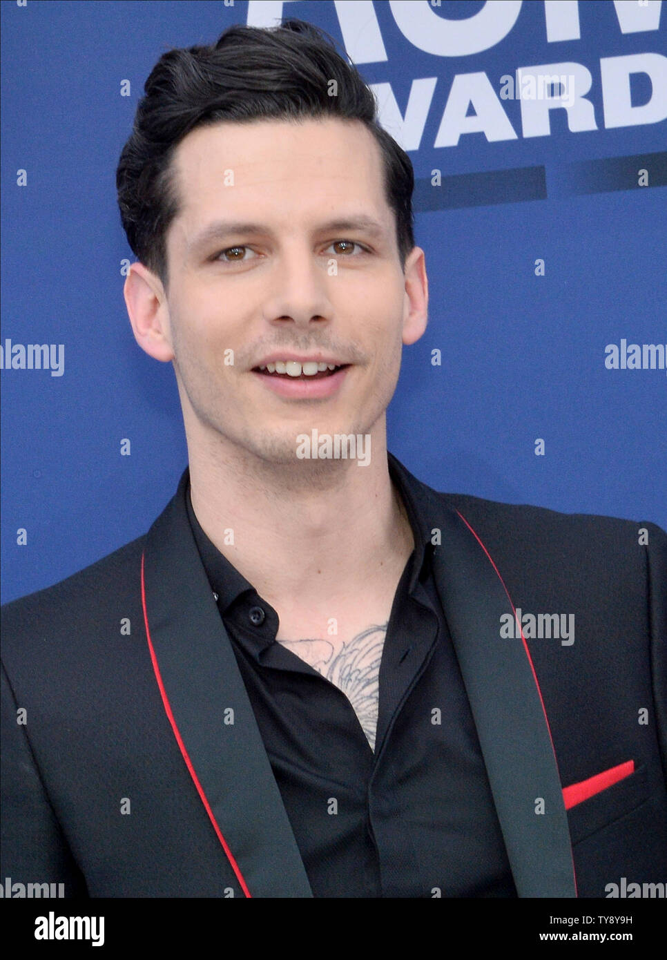 Devin Dawson attends the 54th annual Academy of Country Music Awards ...