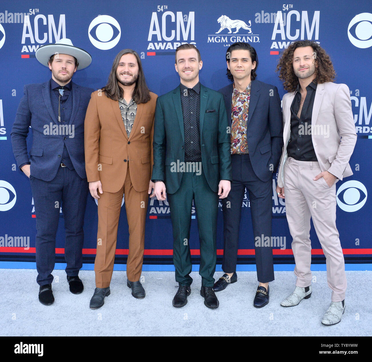 (L-R) Jared Hampton, Tripp Howell, Brandon Lancaster, Chandler Baldwin and Eric Steedly of Lanco ...