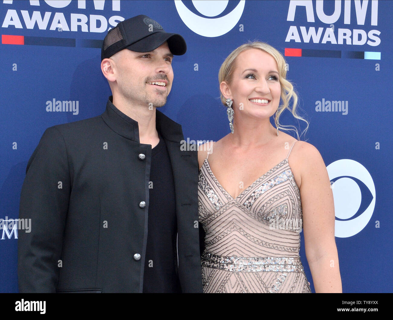 Jon Nite (L) and guest attend the 54th annual Academy of Country Music ...