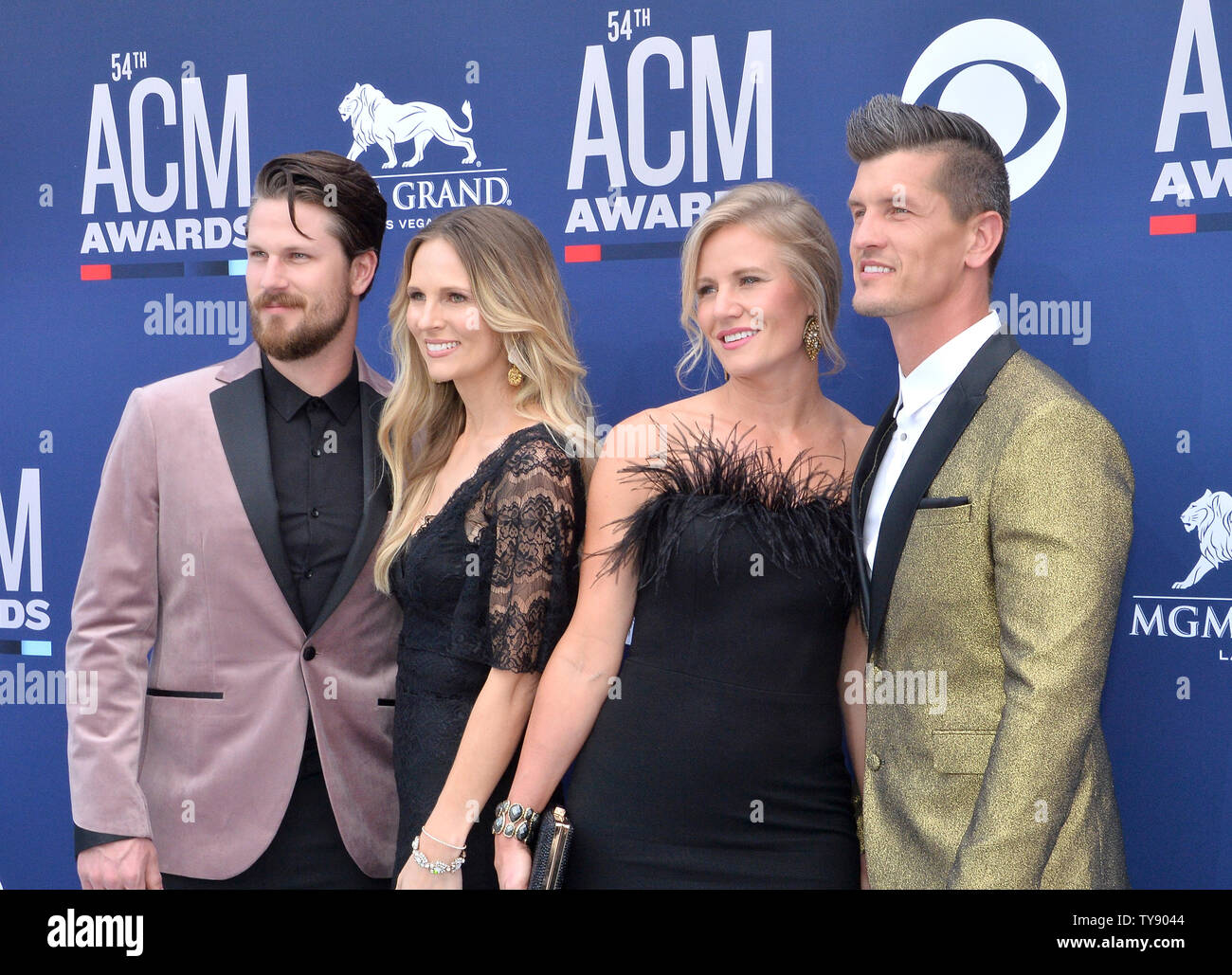 Brad Rempel (L) and Curtis Rempel (R) of High Valley, and guests attend ...