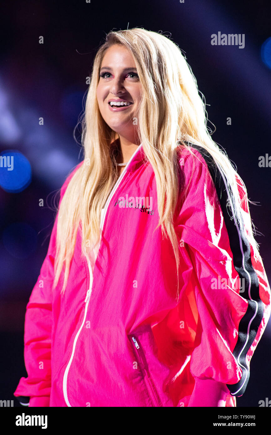 Singer Meghan Trainor performs onstage during WE Day California at The ...