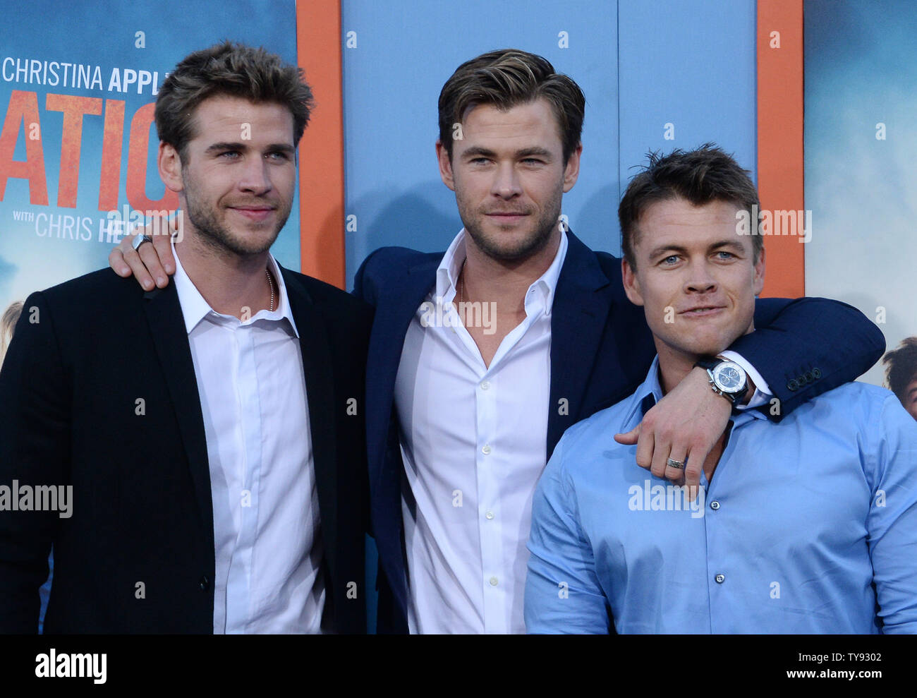 Hemsworth brothers hi-res stock photography and images - Alamy