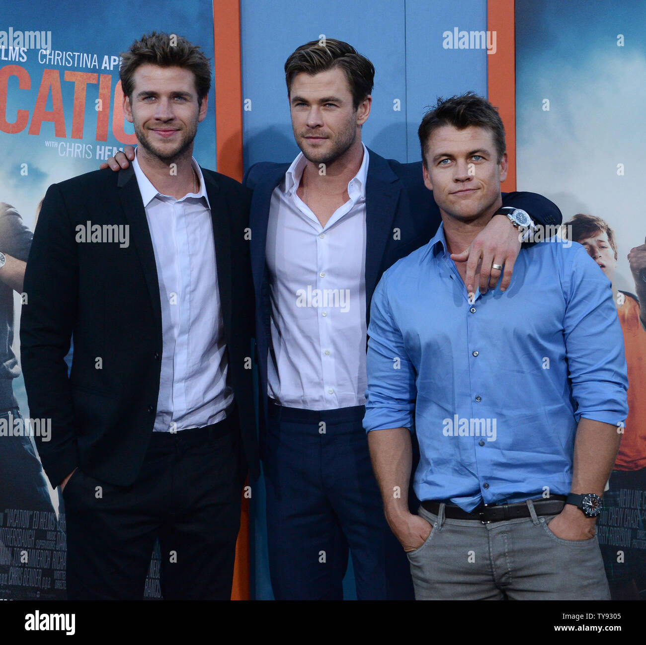 Chris Hemsworth And Liam Hemsworth And Luke Hemsworth