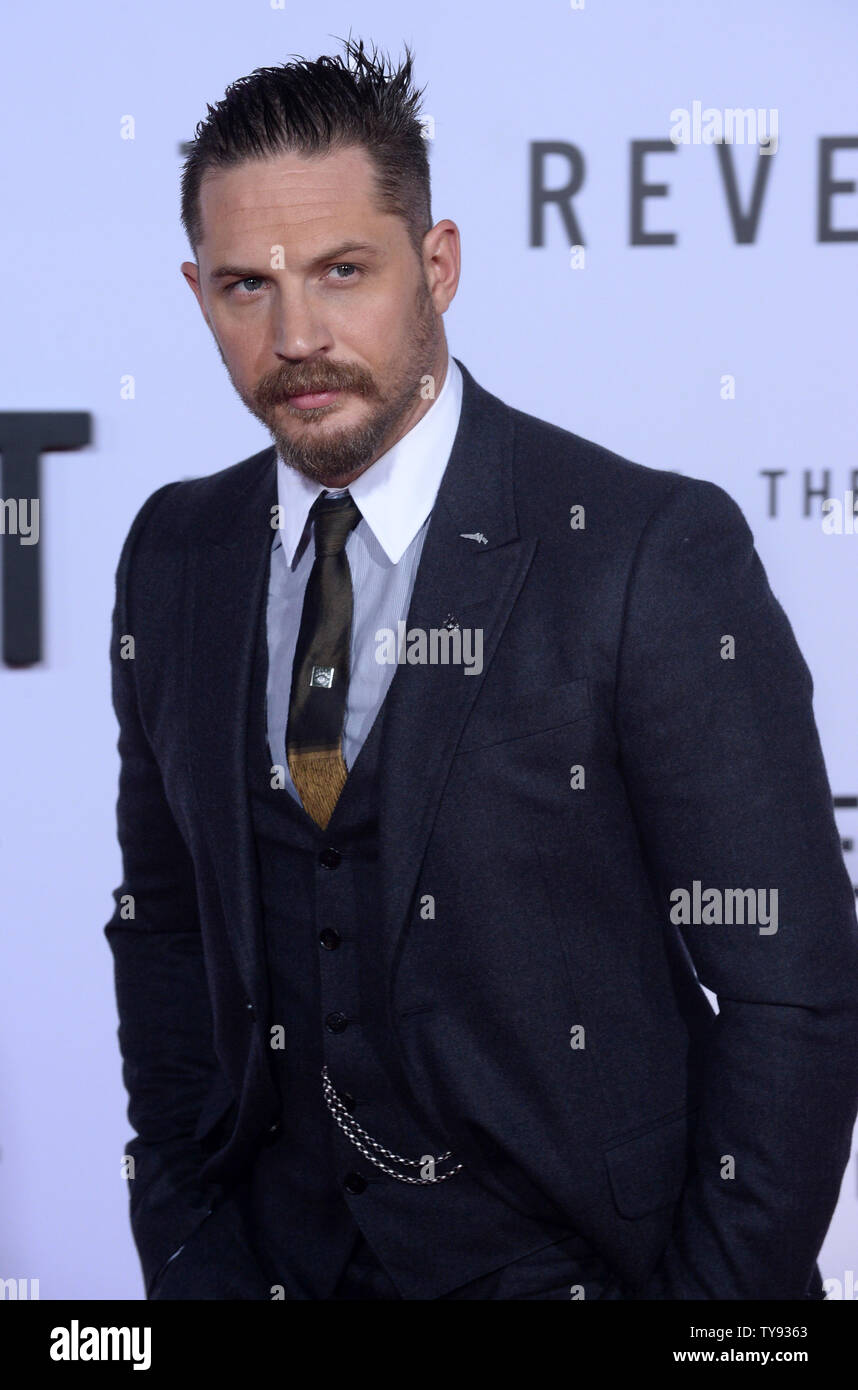 Cast member Tom Hardy attends the premiere of the motion picture ...