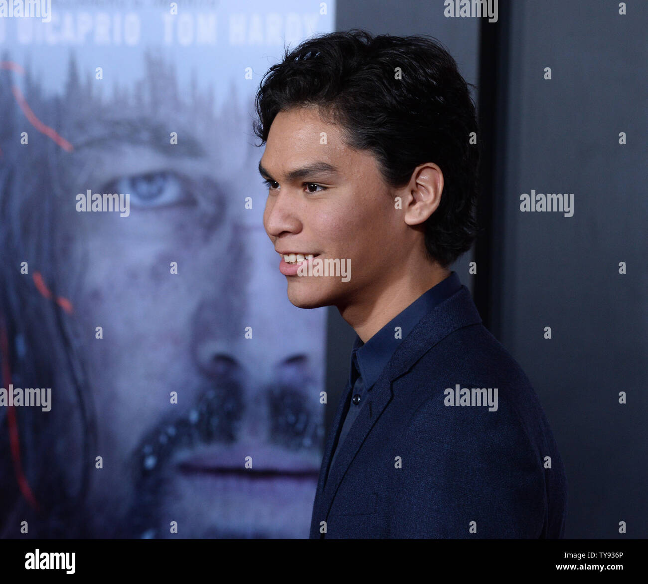 Cast member Forrest Goodluck attends the premiere of the motion picture ...