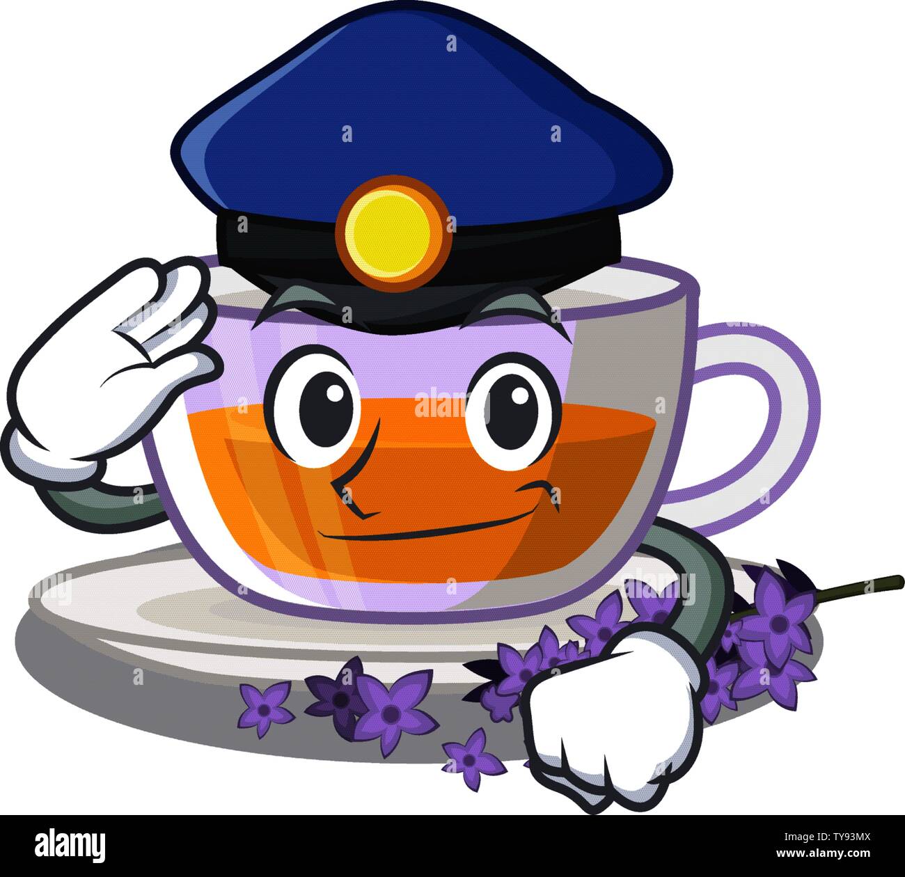 Vintage french police Stock Vector Images - Alamy