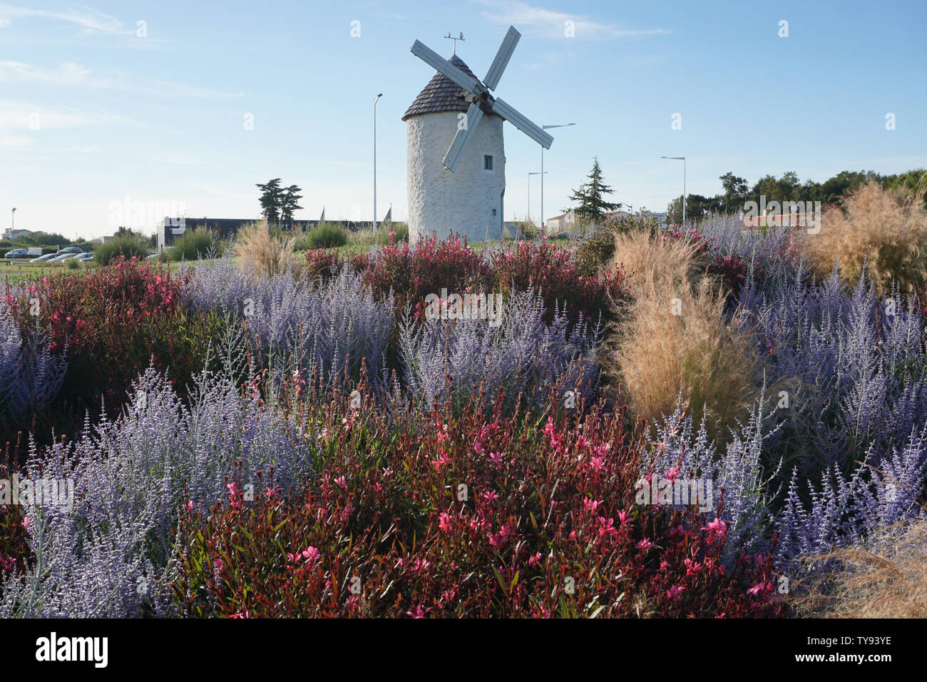 Stone windmill hi-res stock photography and images - Alamy