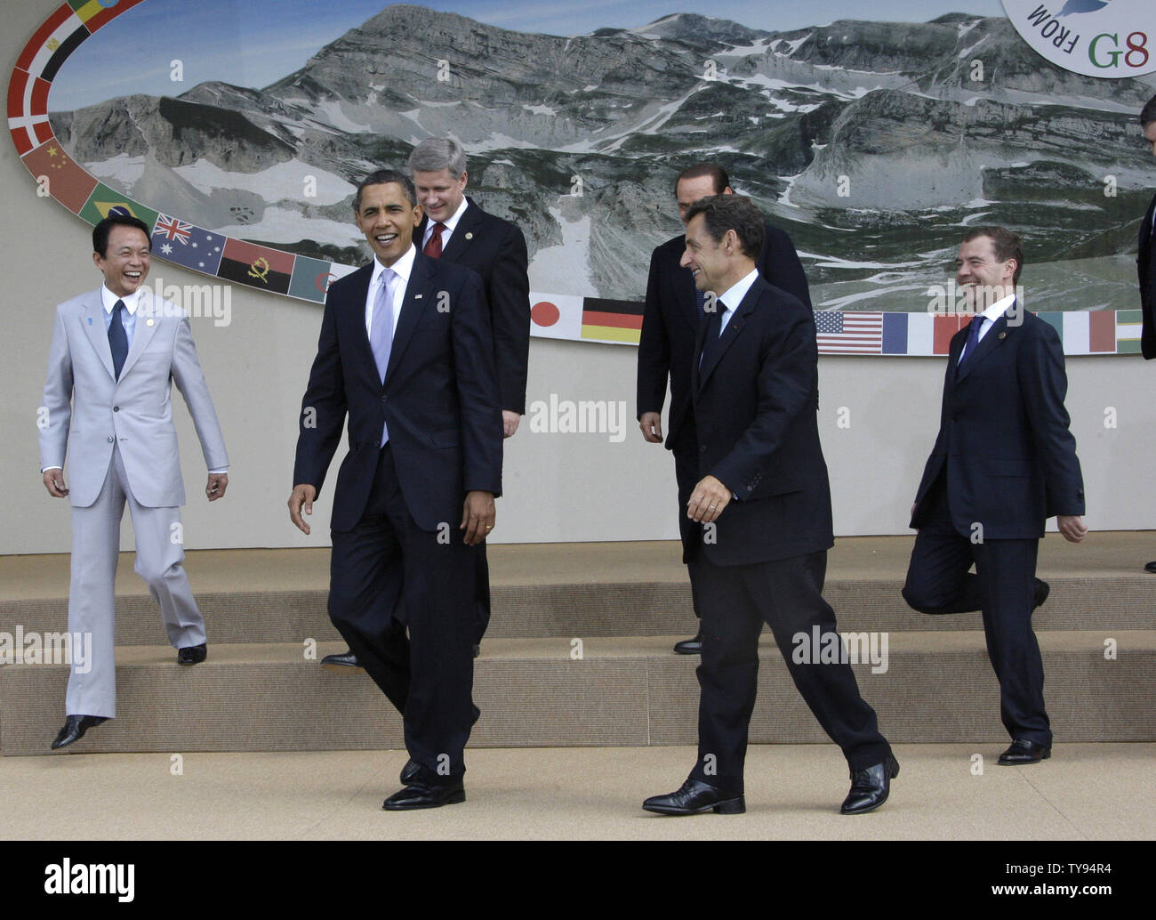 Taro aso 2009 g8 hi-res stock photography and images - Alamy
