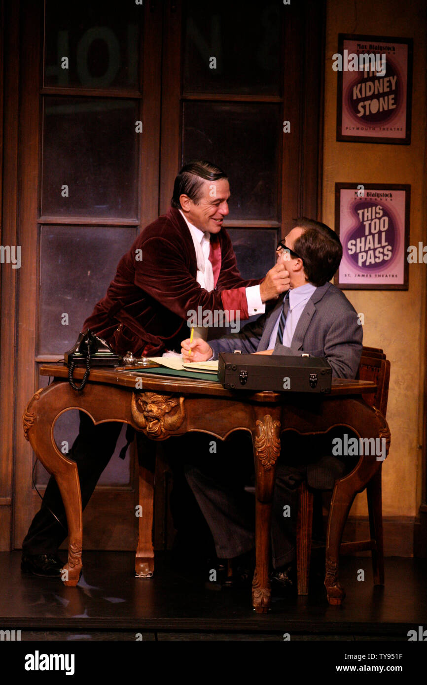 Television sitcom and motion picture star Tony Danza (L) makes his ...