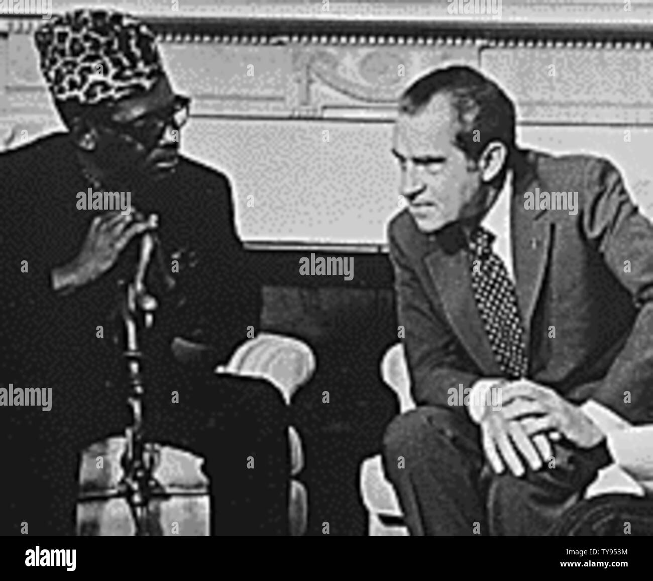 Mobutu nixon hi-res stock photography and images - Alamy