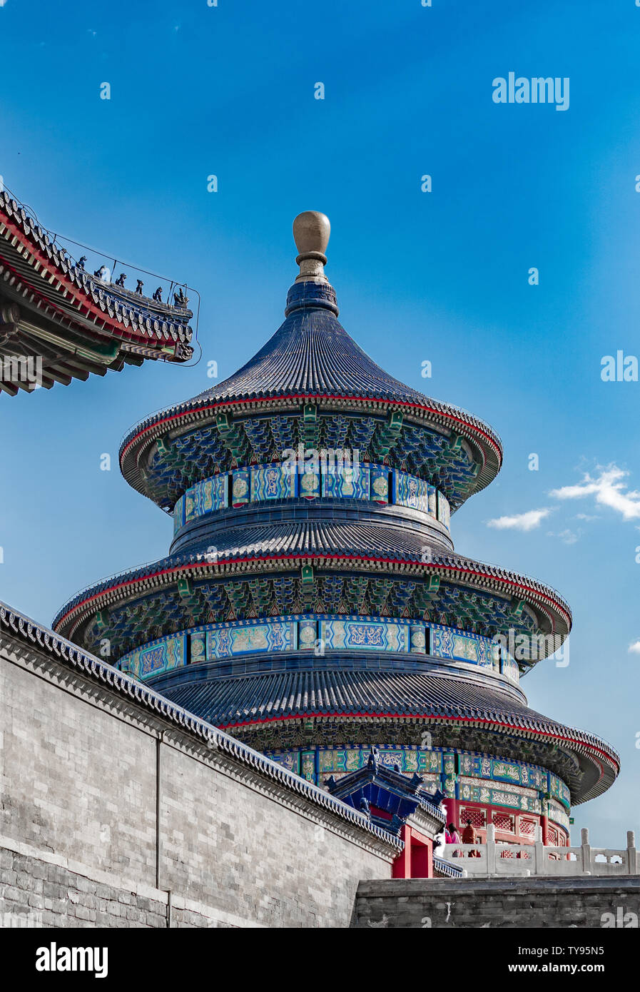 Temple of the Year of the Fairies of the Temple of Heaven Stock Photo ...