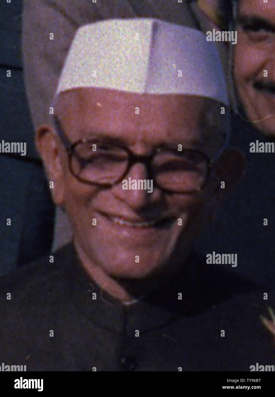 Morarji Desai (portrait Stock Photo - Alamy