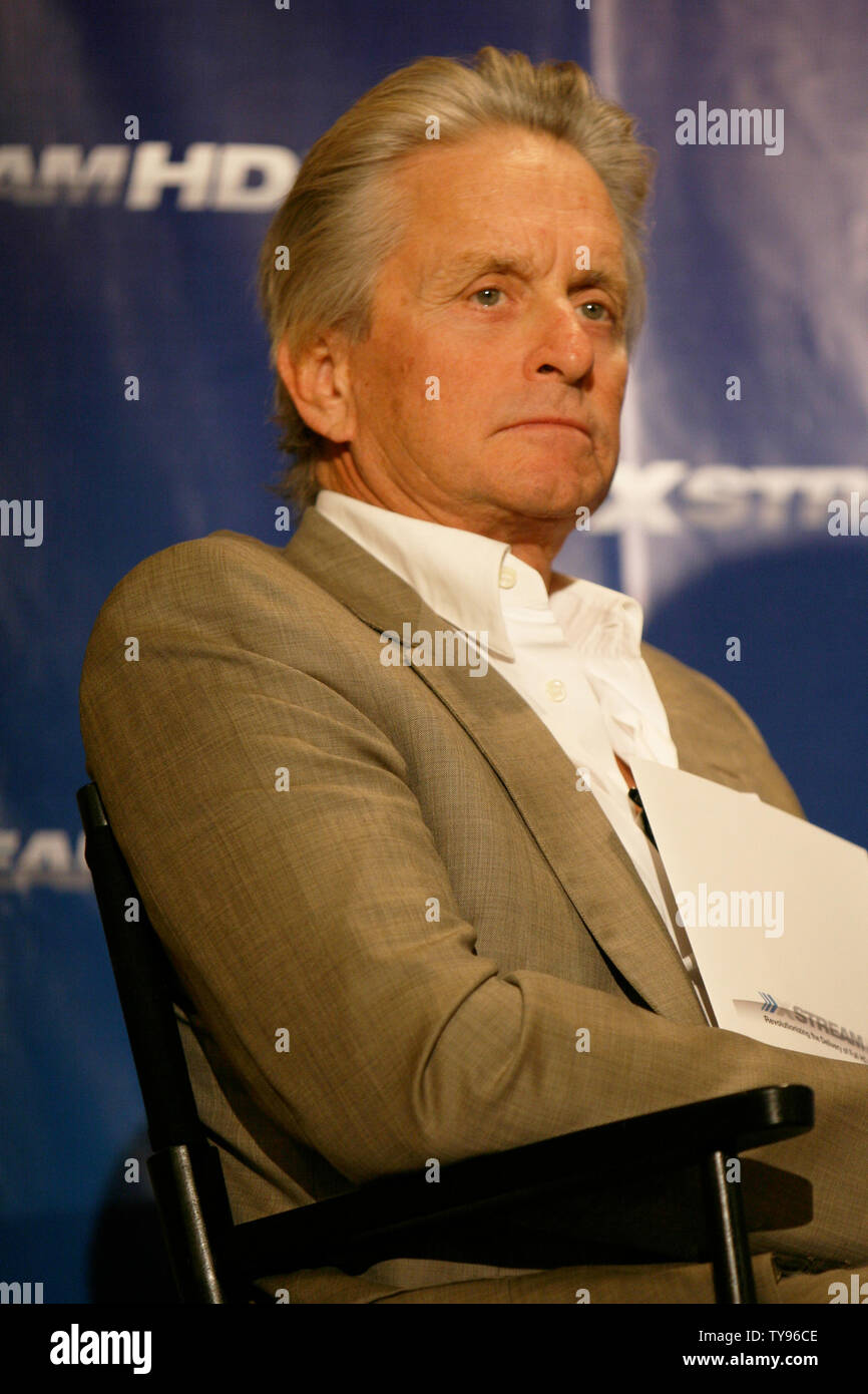 Academy Award Winning Actor Michael Douglas Appears At The